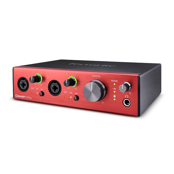 Focusrite Clarett+ 2Pre USB-C Audio Interface – Focusrite Audio ...